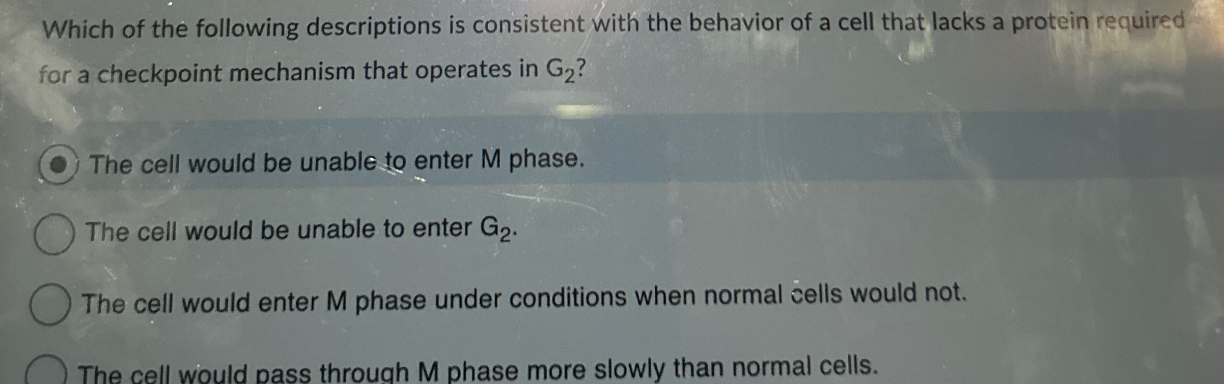 Solved Which of the following descriptions is consistent | Chegg.com
