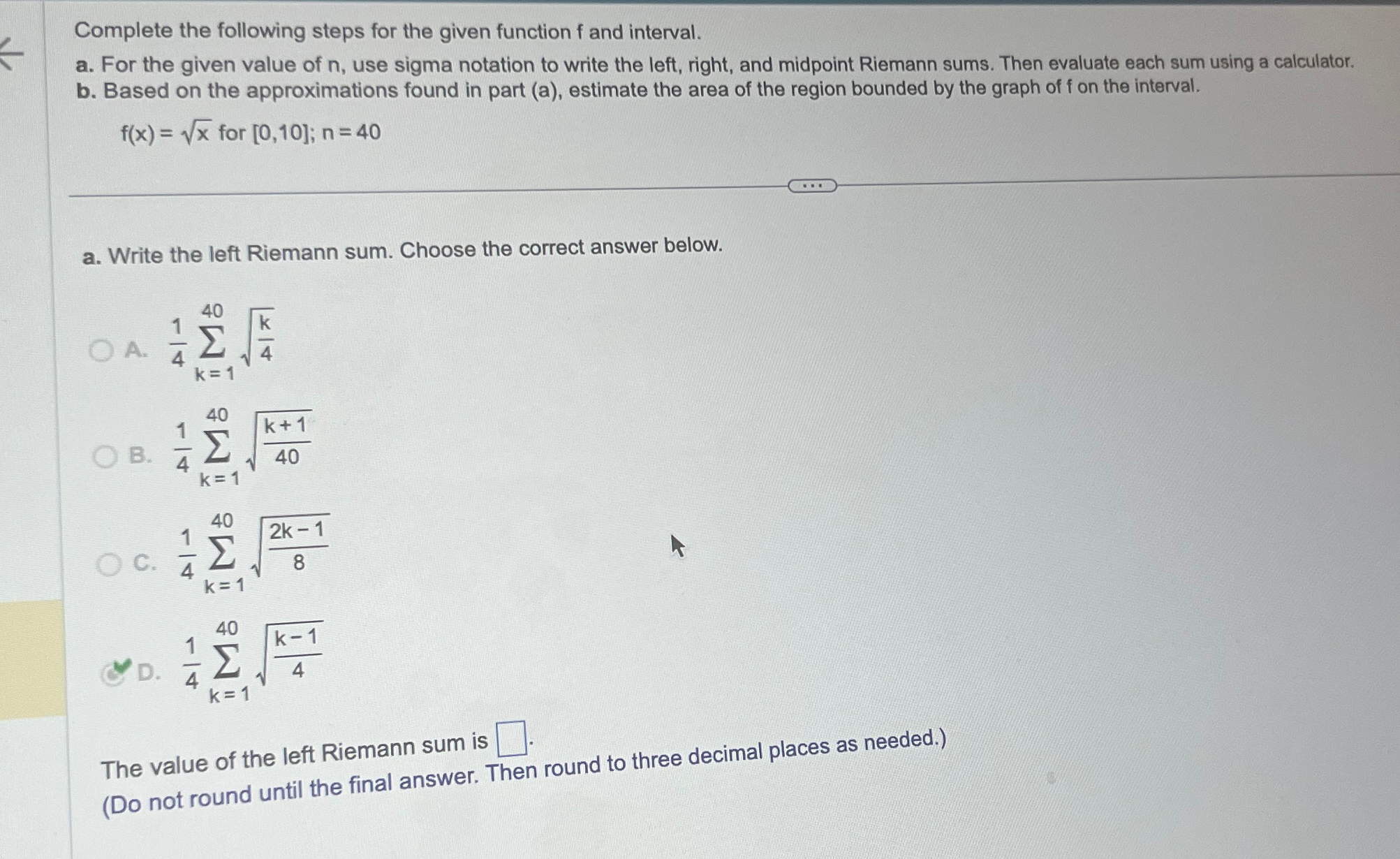 Solved Complete the following steps for the given function f | Chegg.com