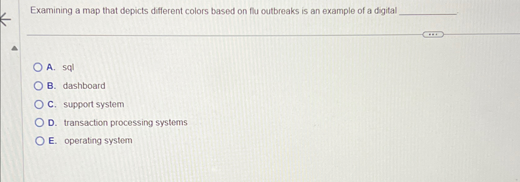 Solved Examining a map that depicts different colors based | Chegg.com