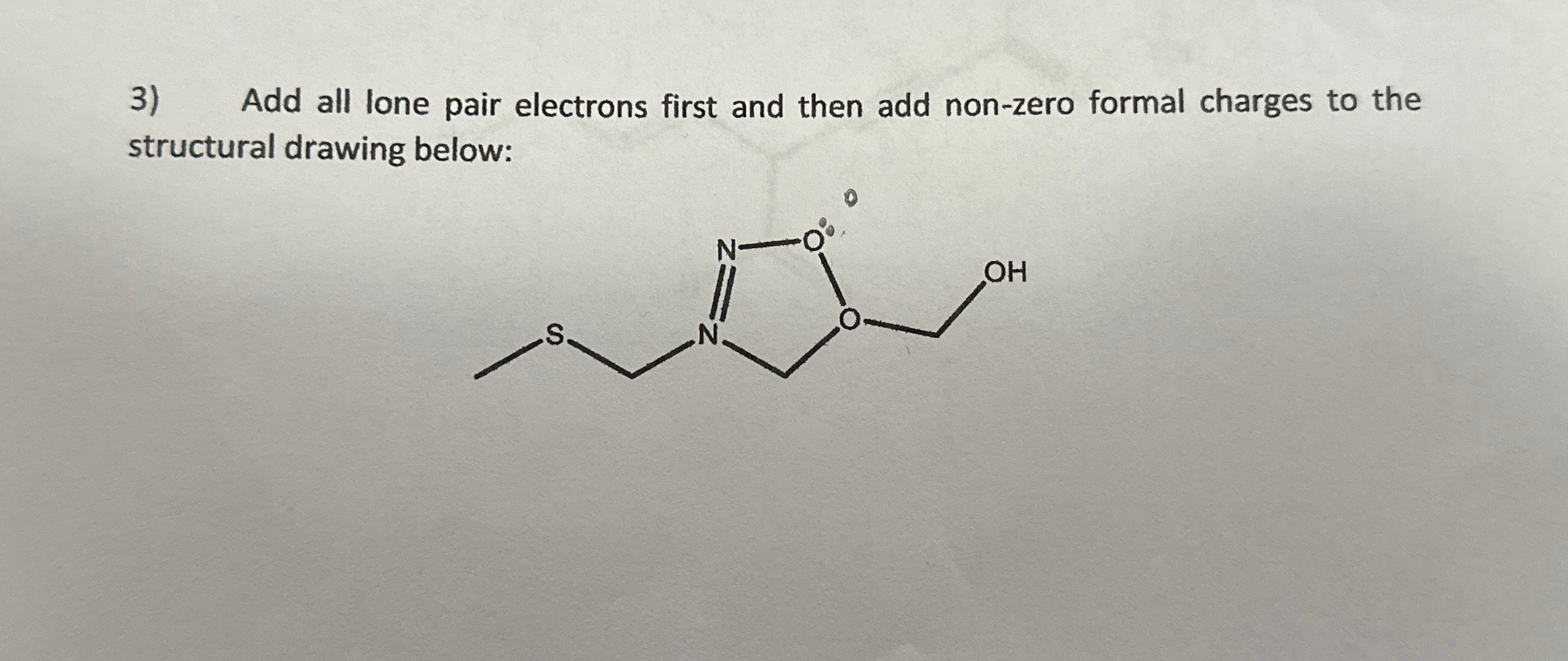 Solved Add all lone pair electrons first and then add | Chegg.com