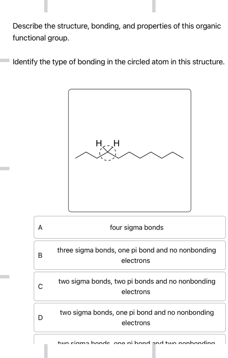 Solved Describe the structure, bonding, and properties of | Chegg.com