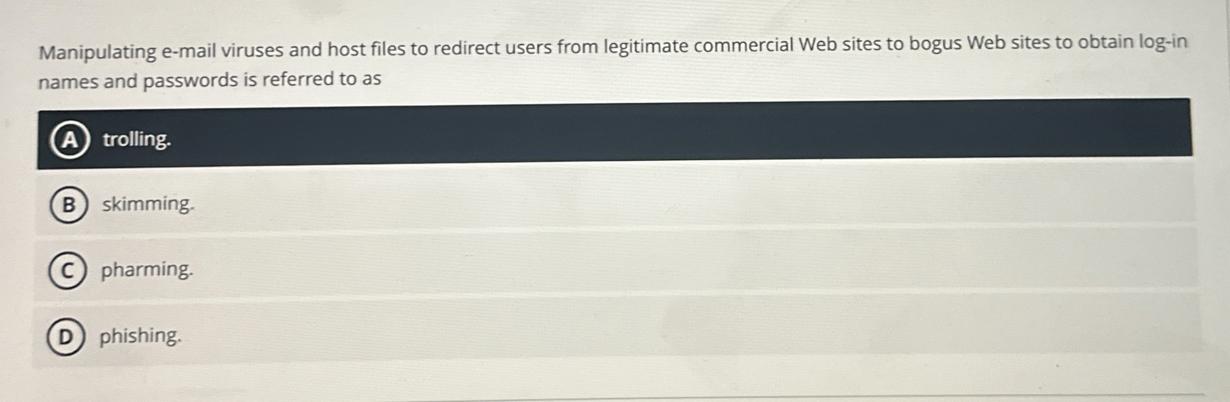 Solved Manipulating e-mail viruses and host files to | Chegg.com