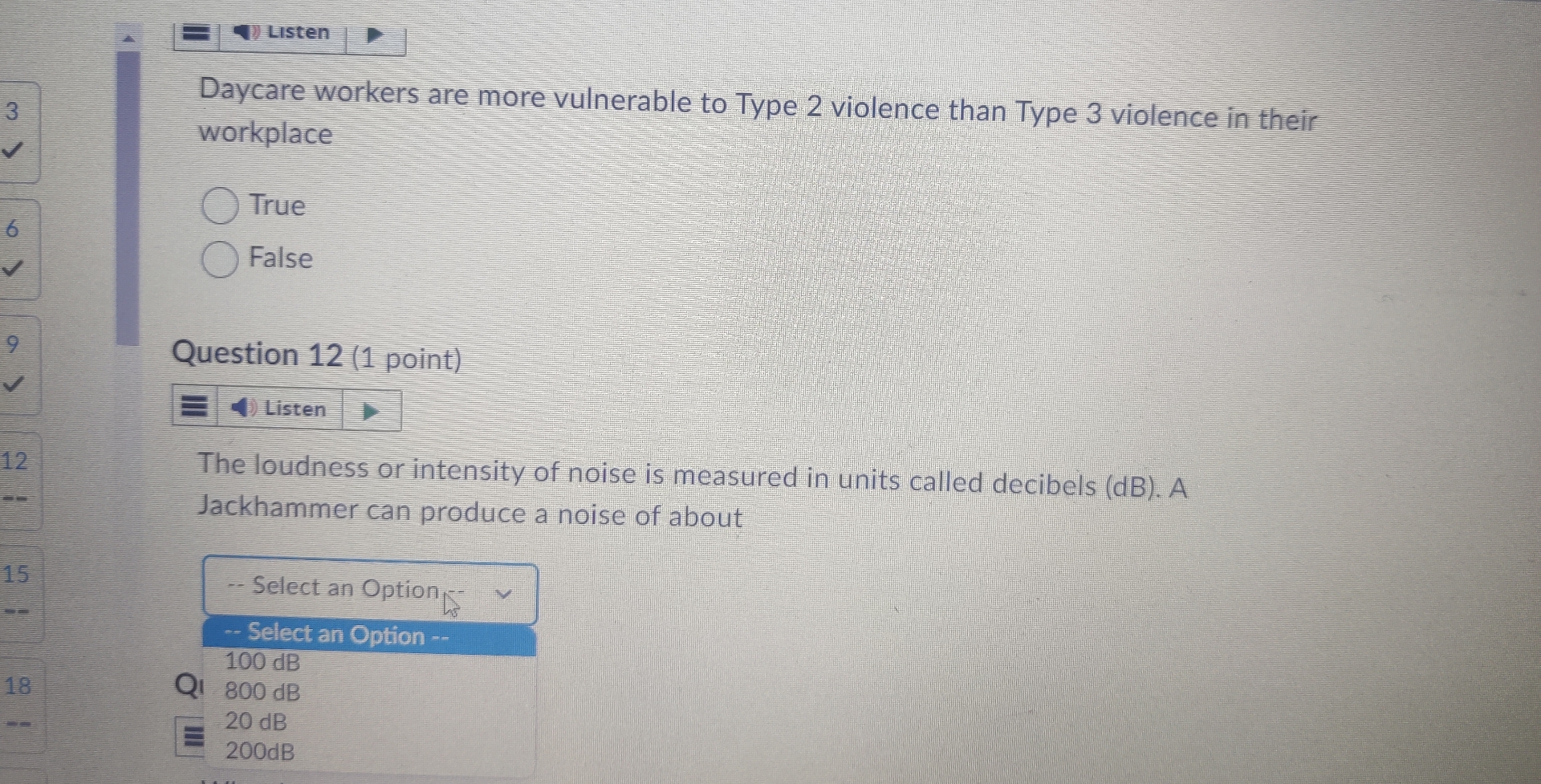 Solved ListenDaycare workers are more vulnerable to Type 2 | Chegg.com
