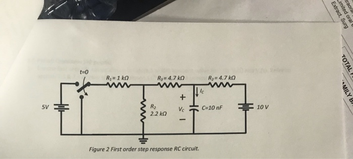 Solved 2.0 Prelab Questions (30 points) 1 For the first | Chegg.com