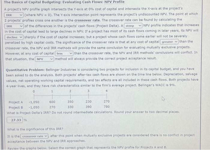 Solved The Basics of Capital Budgeting: Evaluating Cash | Chegg.com