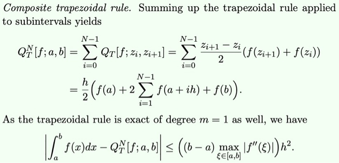 Solved c) Complete the file myCompTrapezoidal.m by | Chegg.com