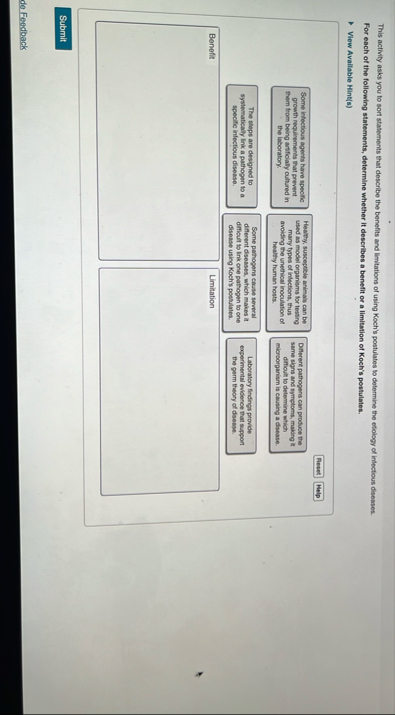 Solved This activily asks you to sort statements that | Chegg.com