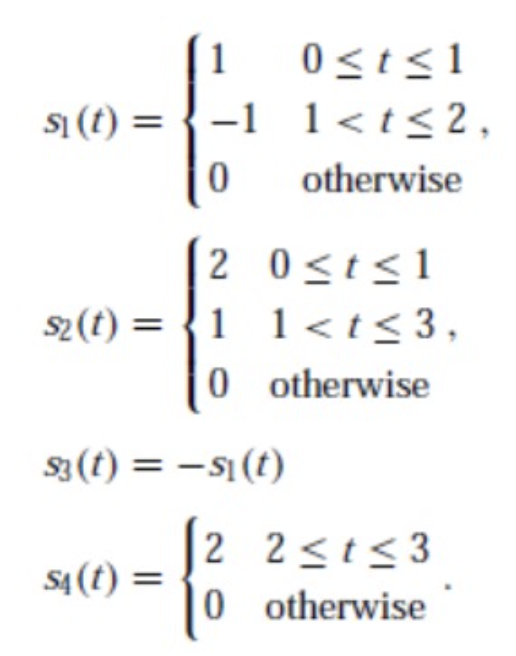 Solved a. ﻿Draw the waveform of these signals.b. ﻿Determine | Chegg.com