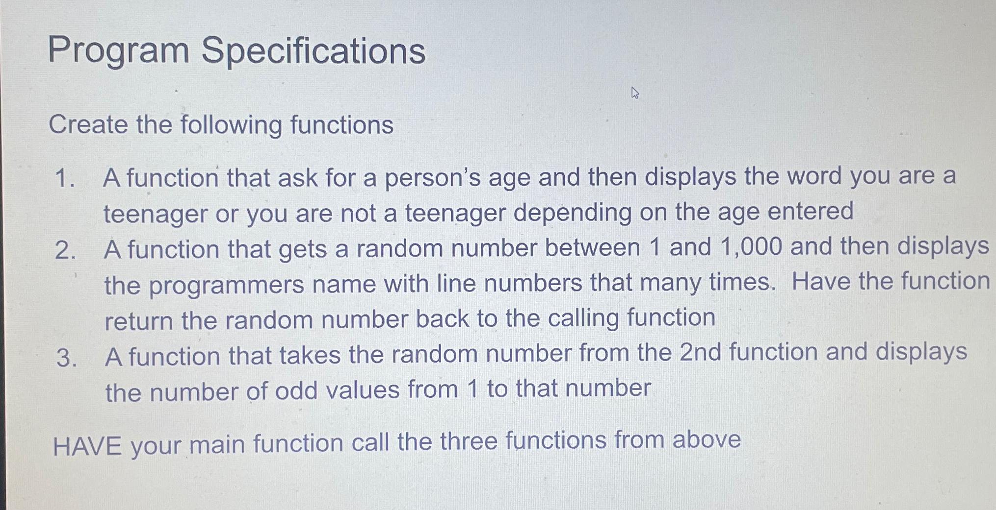 Solved Write a C program where:Expected Outcomes:Program | Chegg.com