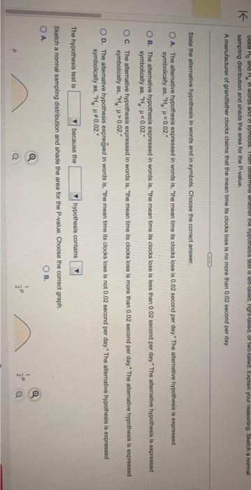 Solved State H0 and H3 in words and in symbols. Then | Chegg.com