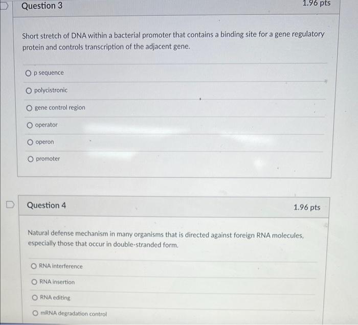 Solved A class of short noncoding RNAs that regulate gene | Chegg.com