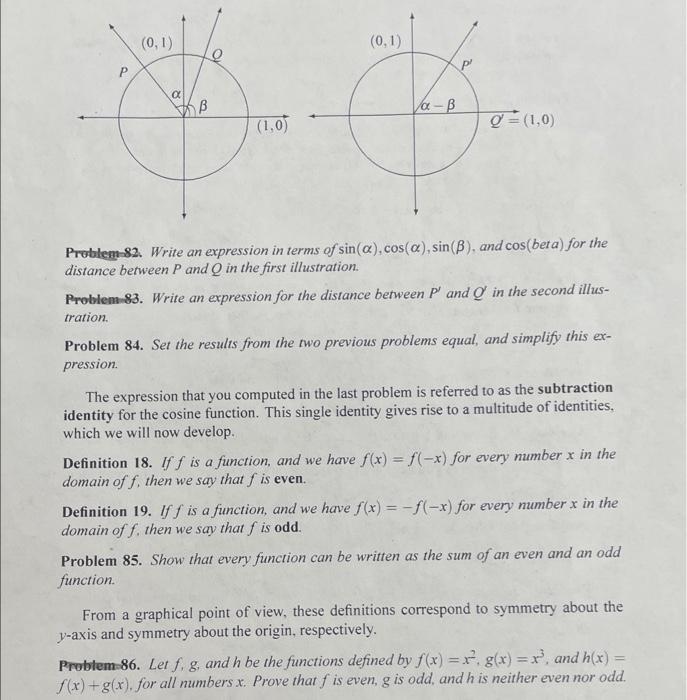 Solved Problem- 8 2. Write an expression in terms of | Chegg.com