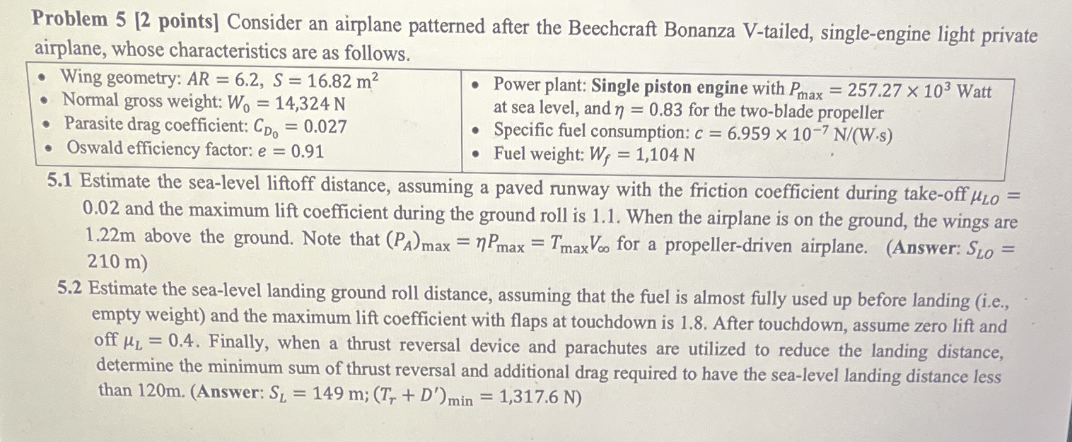 Solved Problem 5 [2 ﻿points] ﻿Consider an airplane patterned | Chegg.com