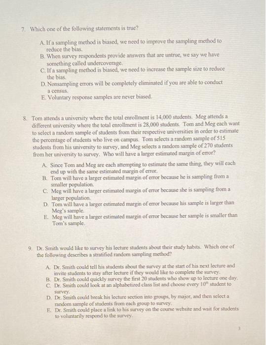 Solved Homework Assignment 3 Chapters 3 And 4 Stat 1350