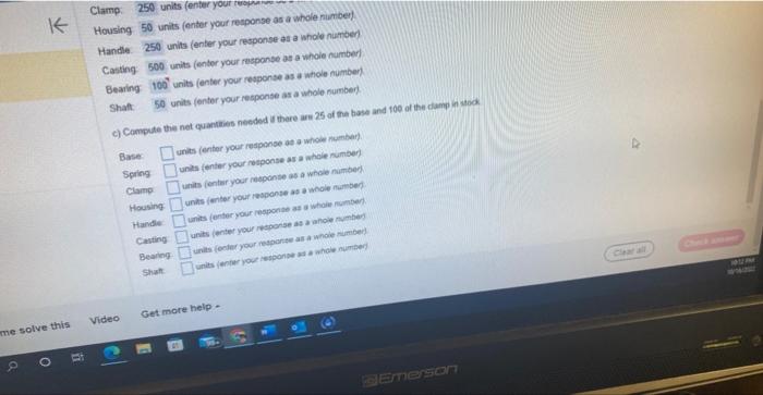 ussemitied trom 2 dames and 1 bousing Each darip has | Chegg.com