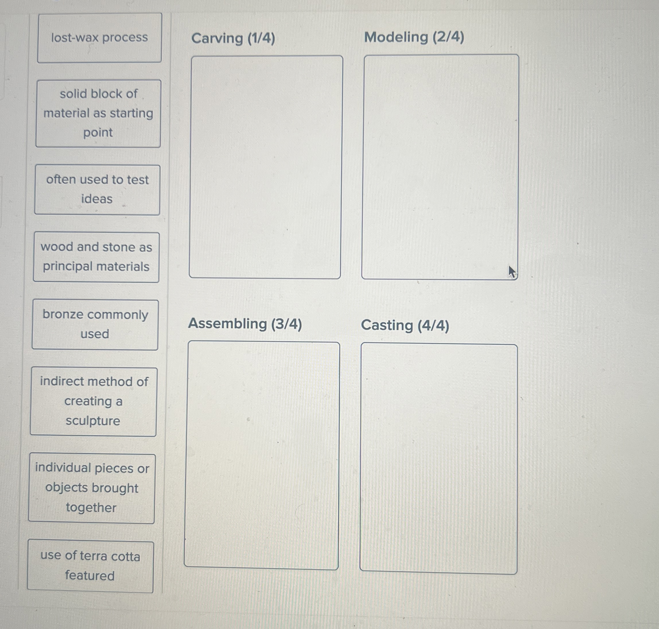 Solved solid block ofmaterial as startingpointoften used to | Chegg.com