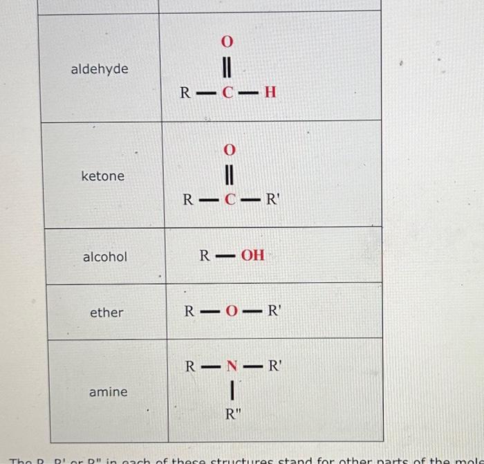 Solved Name the family to which each organic compound | Chegg.com