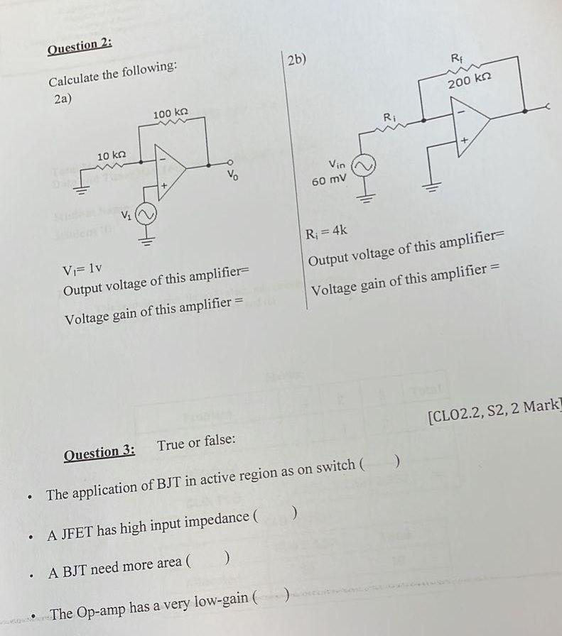 Solved Question 2: 2b) RE Calculate the following: 200 kn | Chegg.com