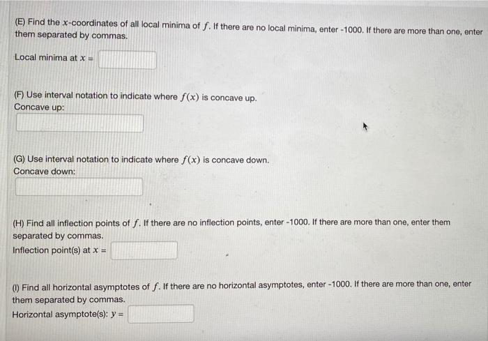 Solved f(x) = 7x - 6 x +3 (A) Find all critical values of f. | Chegg.com
