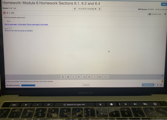 Solved Save Homework: Module 6 Homework Sections 6.1,6.2 and | Chegg.com Solved Save Homework: Module 6 Homework Sections 6.1,6.2 and | Chegg.com
