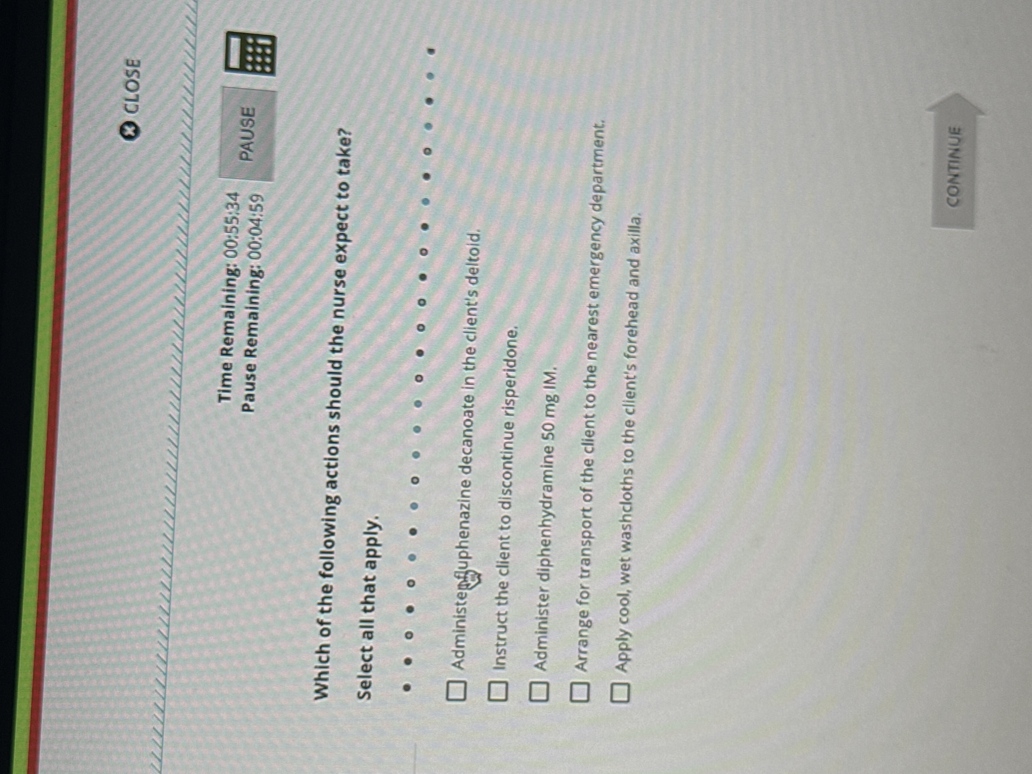Solved Time Remaining: 00:55:34Pause Remaining: | Chegg.com
