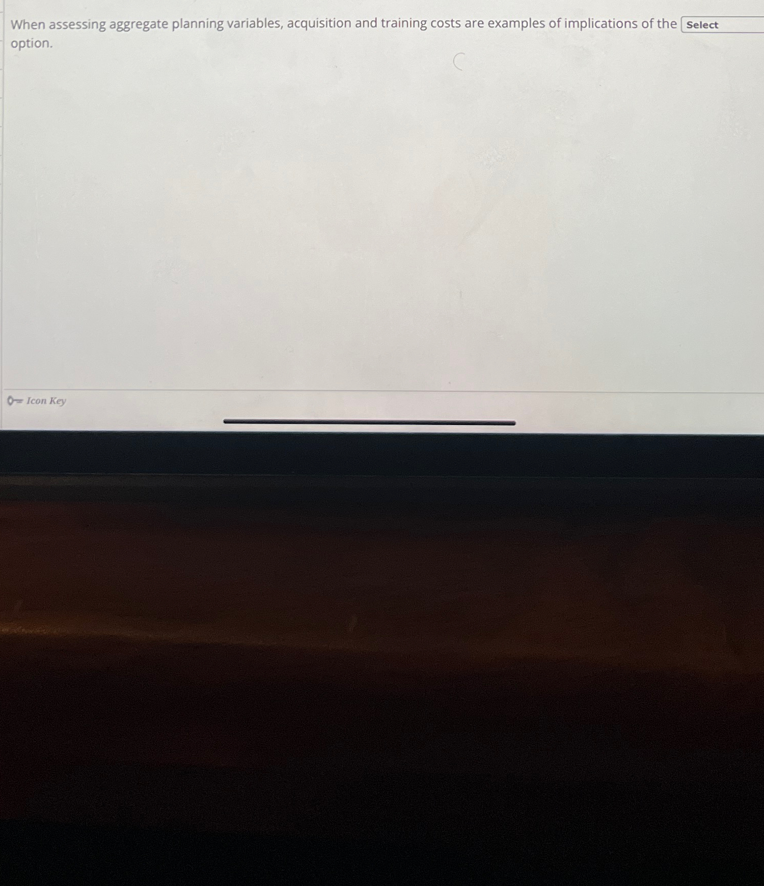 Solved When assessing aggregate planning variables, | Chegg.com