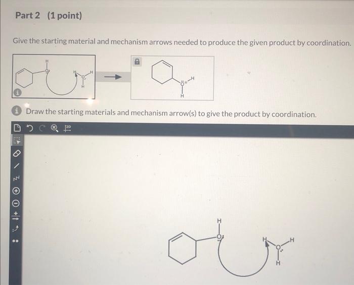 Solved Give the starting material and mechanism arrows | Chegg.com