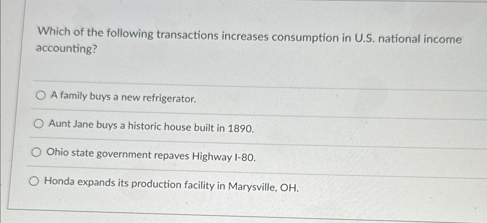 Solved Which of the following transactions increases | Chegg.com