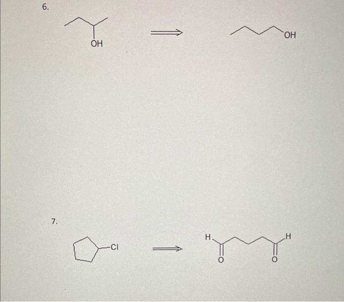 Solved Design a multistep synthesis scheme for each of the | Chegg.com