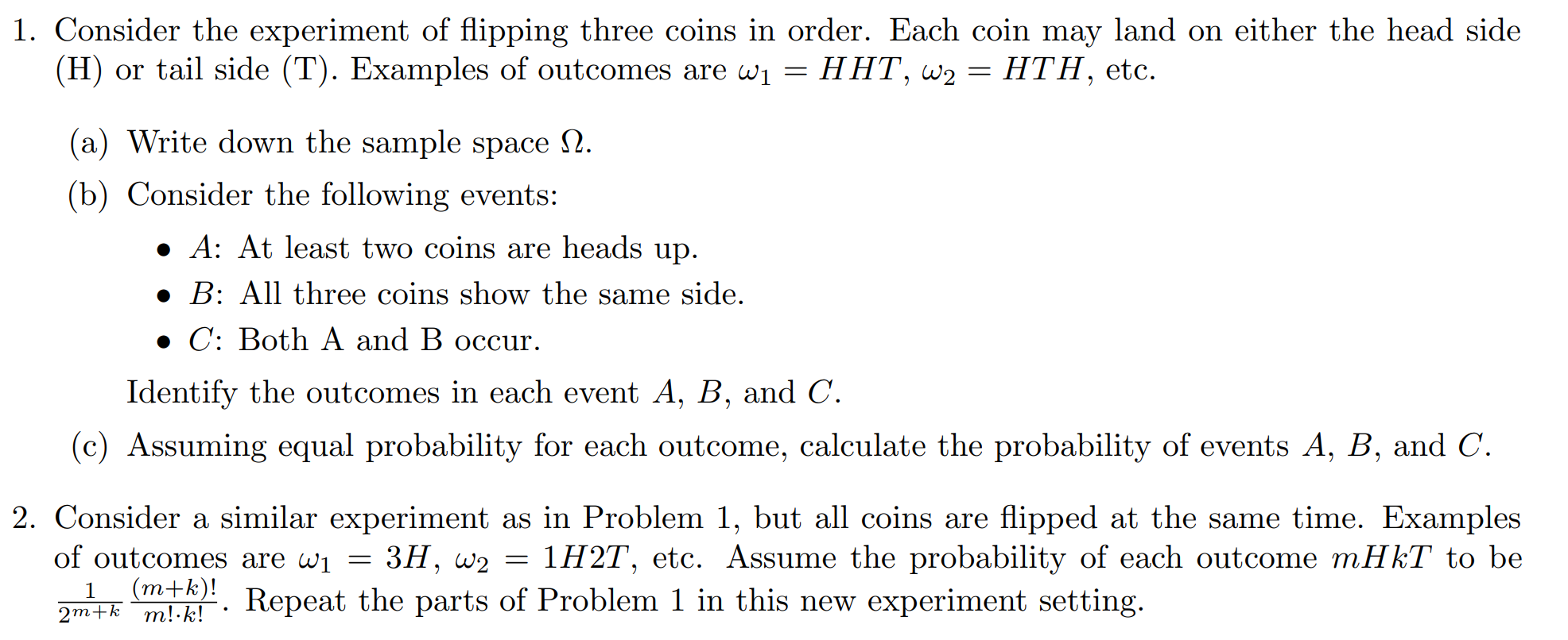 Solved Probability and Random Signals(c) ﻿Assuming equal | Chegg.com