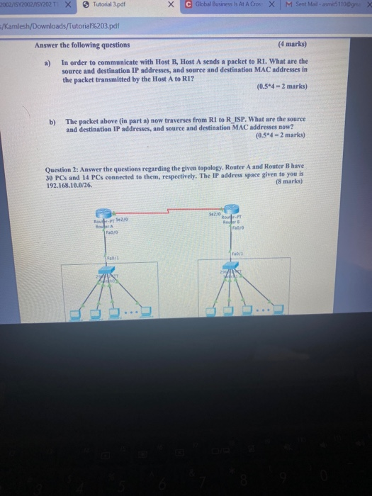Solved BISY2002/6SY2002/SY202 T1 X Tutorial 3.pdf X C Global | Chegg.com