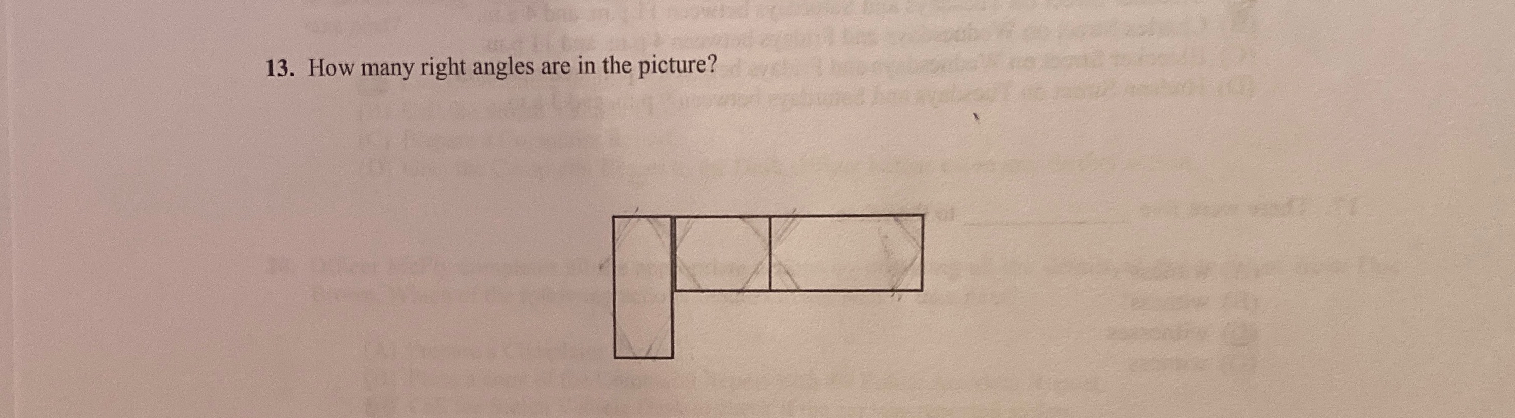 Solved How many right angles are in the picture? | Chegg.com