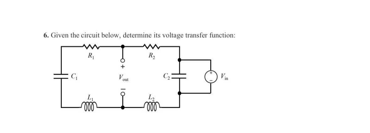 Solved Given the circuit below, determine its voltage | Chegg.com