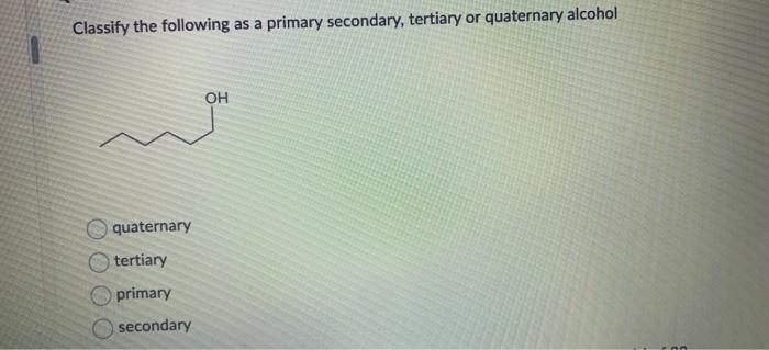 Solved Classify the following as a primary secondary, | Chegg.com