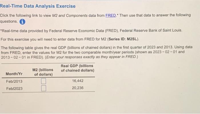 Solved Real-Time Data Analysis Exercise Click the following | Chegg.com