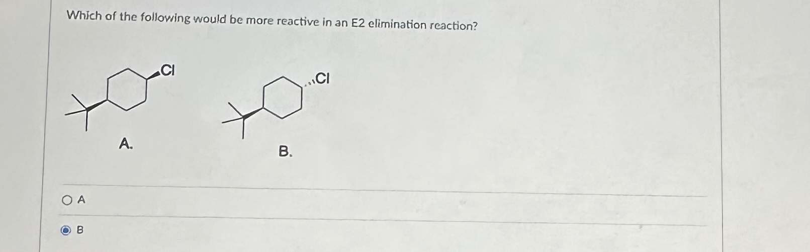Solved Which of the following would be more reactive in an | Chegg.com