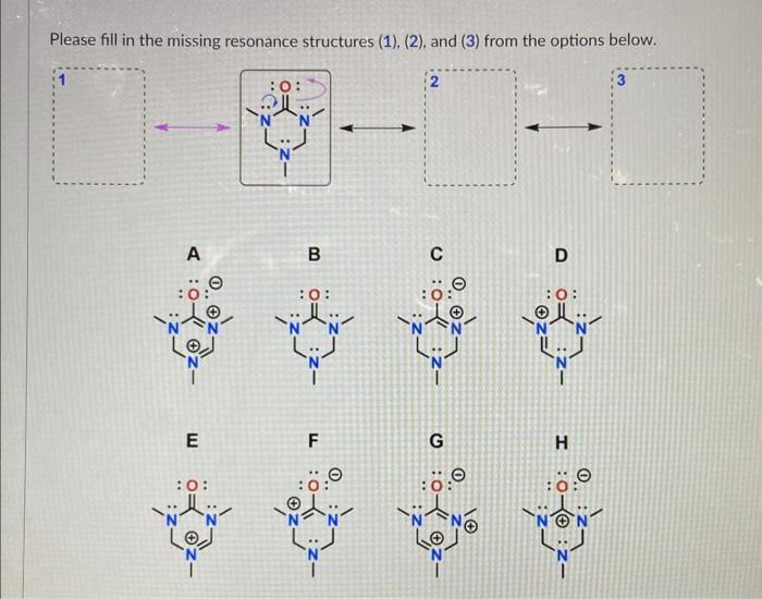 Solved Please identify the major contributing resonance | Chegg.com