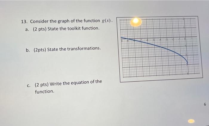 Solved b. (2pts) State the transformations. c. (2 pts) Write | Chegg.com