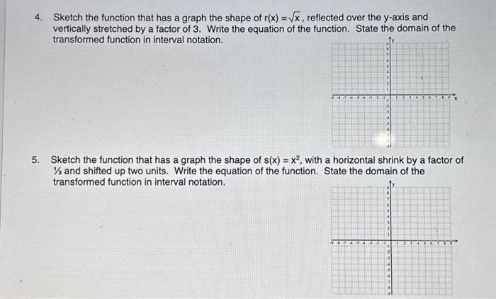 Solved Sketch the function that has a graph the shape of | Chegg.com