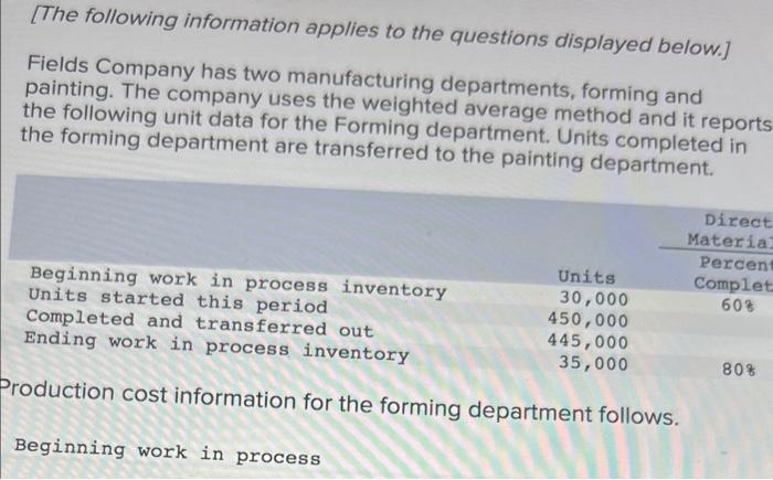 Solved \r\npointing and its ending work in process | Chegg.com
