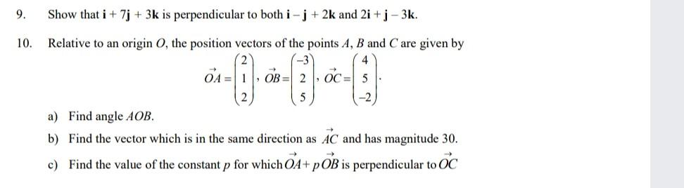 Solved \r\n2. Find the magnitude of each of these vectors. | Chegg.com