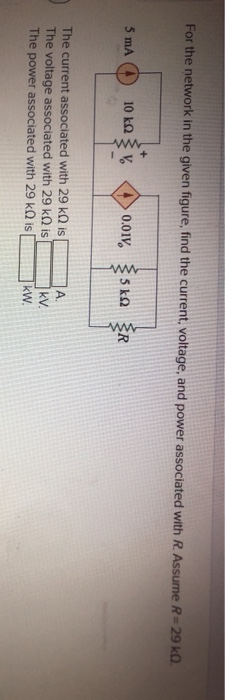 Solved Calculate vand it in the given circuit. Assume A = 18 | Chegg.com