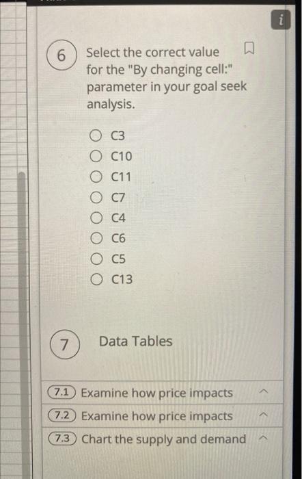 [Solved]: Goal Seek (3.1) Use Goal Seek to calculate the eq