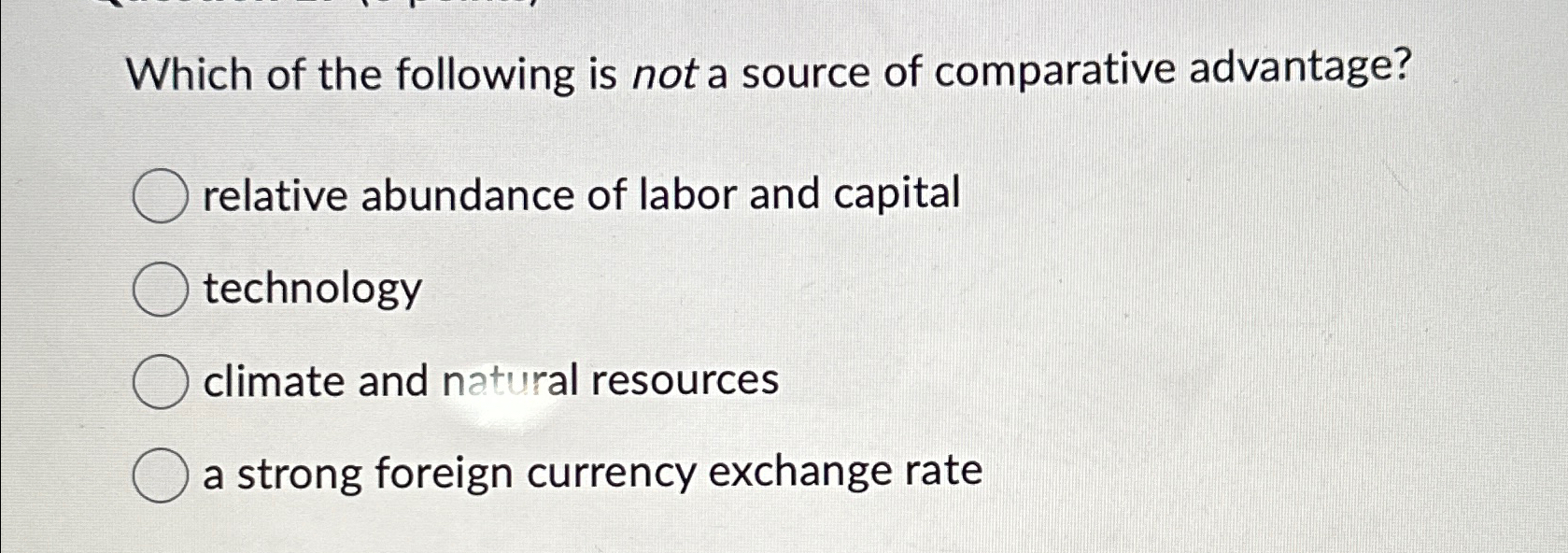Solved Which of the following is not a source of comparative | Chegg.com