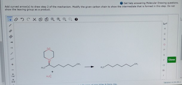 Solved Get help answering Molecular Drawing questions. Add | Chegg.com