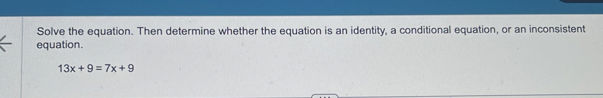 Solved Solve the equation. Then determine whether the | Chegg.com