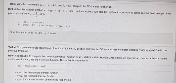 Solved Define the closed-loop transfer function With the | Chegg.com