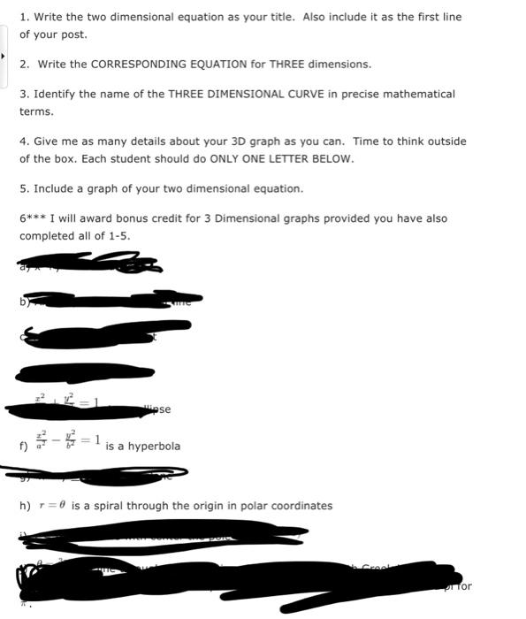 Solved 1 Write The Two Dimensional Equation As Your Title 7676