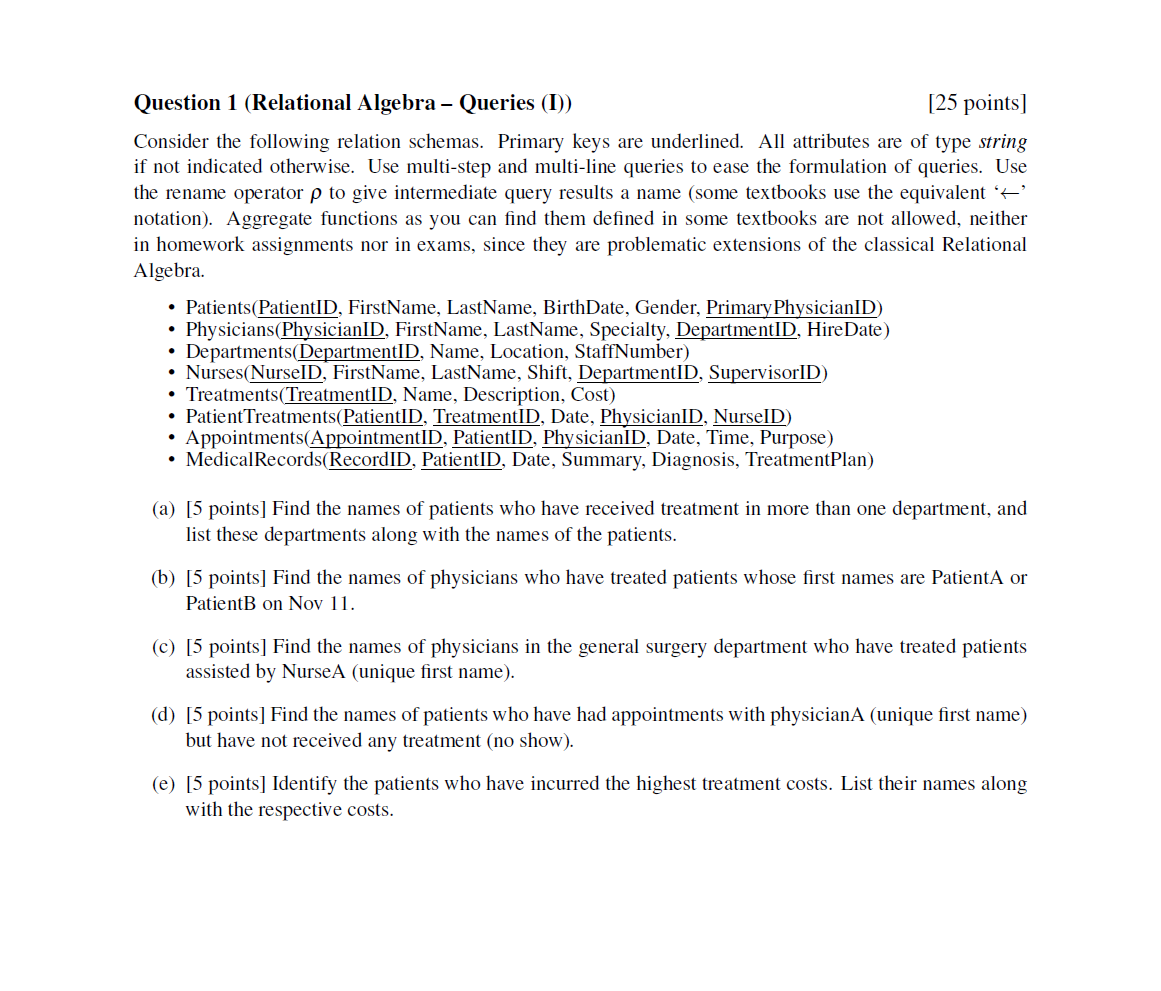 Solved for a computer science class using oracle. please | Chegg.com