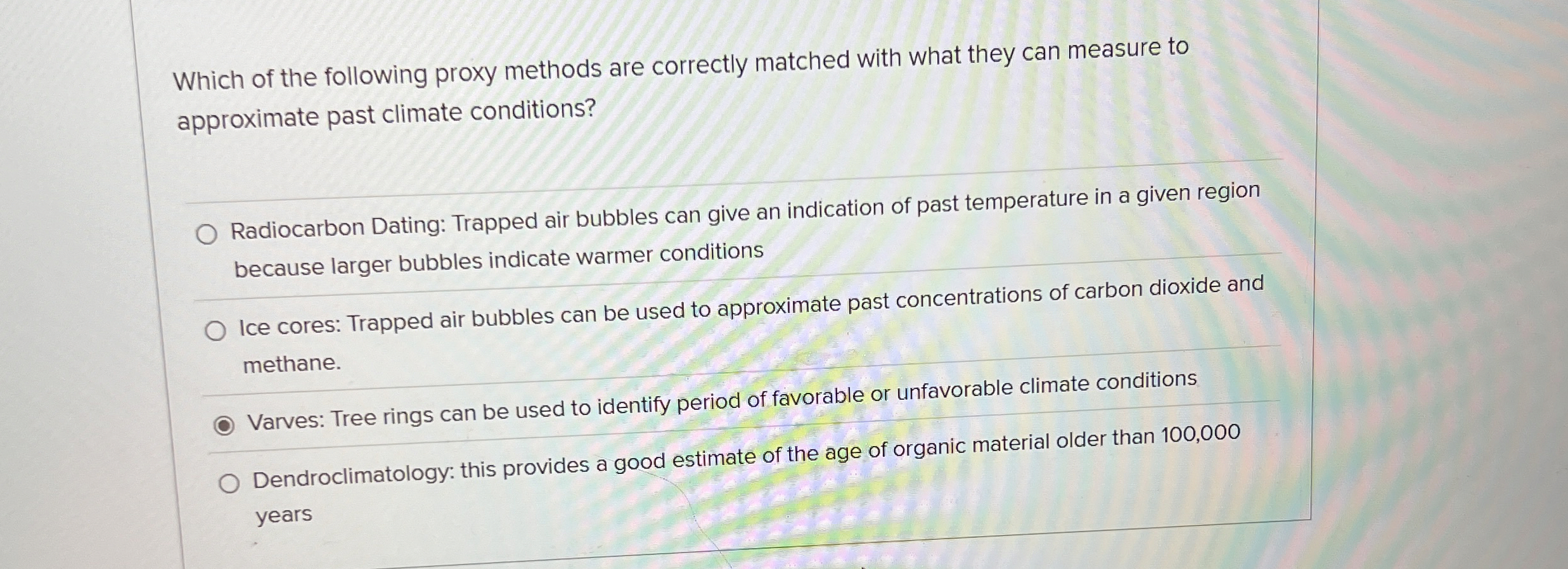 Solved Which of the following proxy methods are correctly | Chegg.com